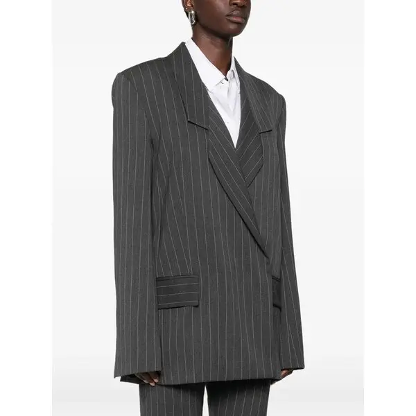Sportmax Grey Jackets Blazers