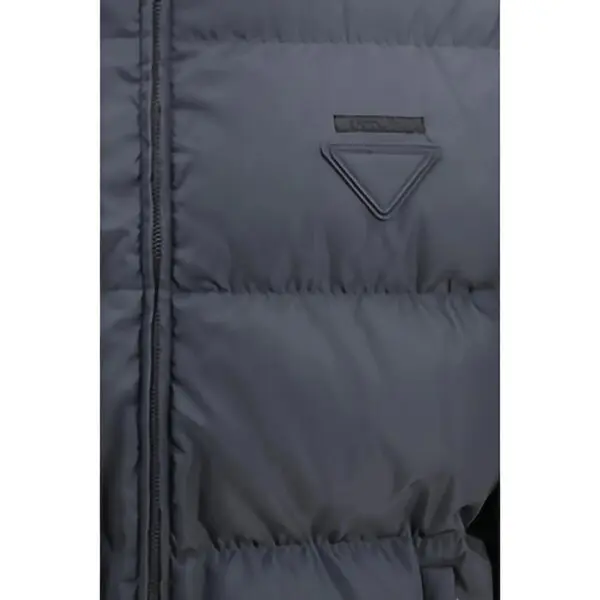 Prada Grey Jackets Padded & Down Jackets