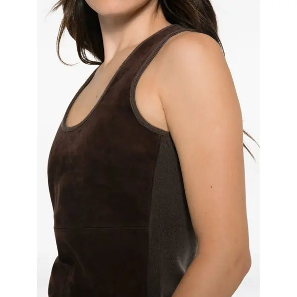 Max Mara Tops Vests & Tank Tops - Brown