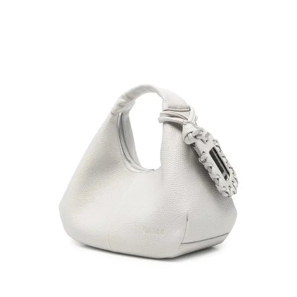 GANNI Grey Tote Bags - Gray