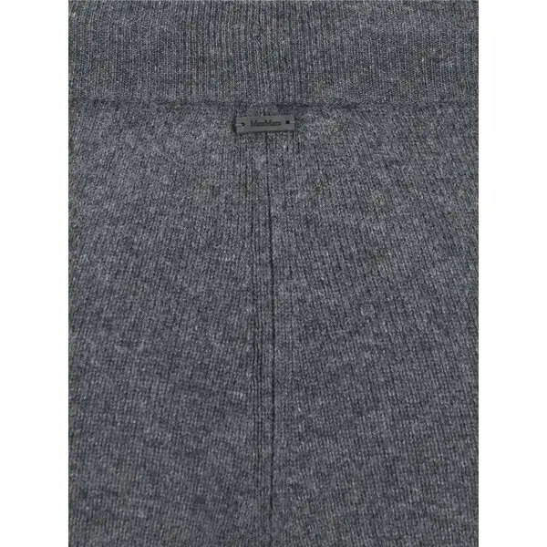Max Mara Grey Trousers Palazzo Pants - Gray