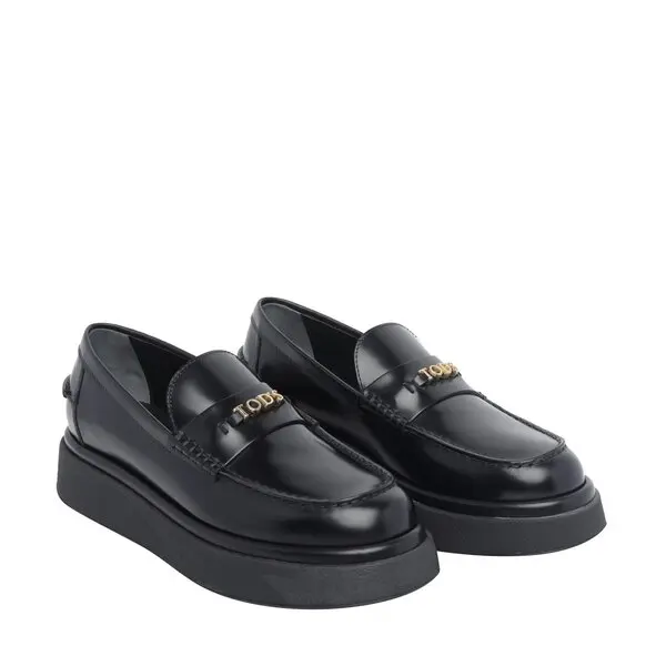 TOD'S Logo Loafers
