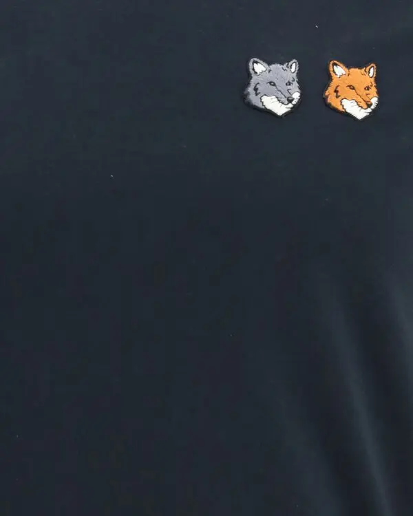 Maison Kitsuné Doube Fox Head T-shirt Mae