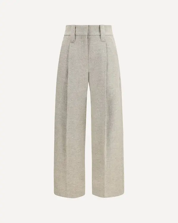 Brunello Cucinelli High-waisted Pleated Pants