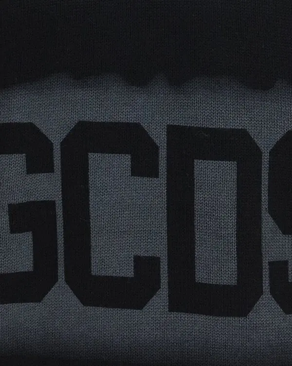 Gcds Logo Spray Crewneck Sweater