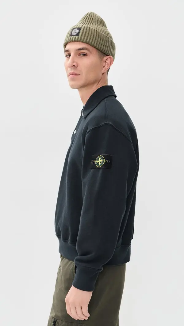 Stone Island Polo Sweatshirt