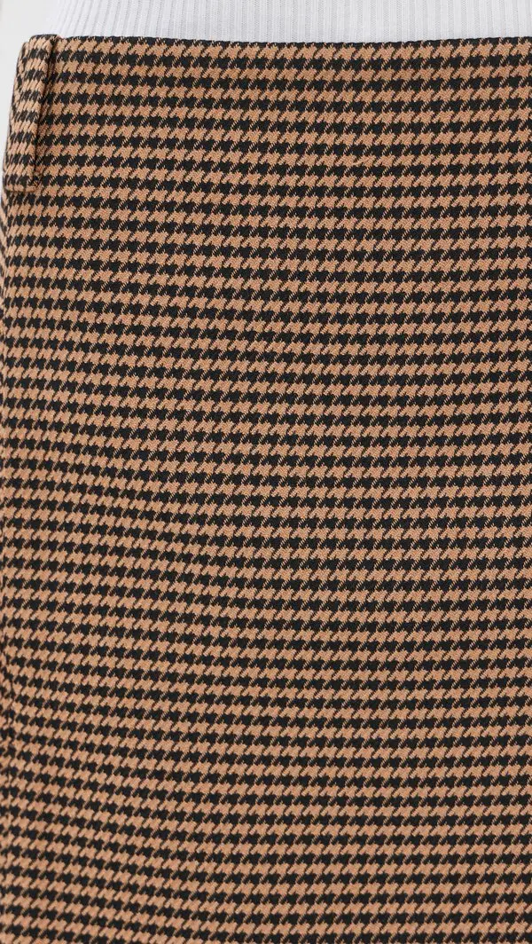 COURREGES Houndstooth Mini Skirt