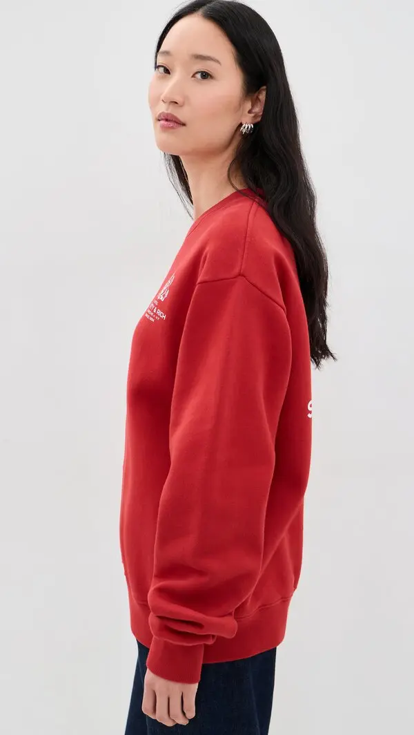 Sporty & Rich Emmett Sr Hotel Crewneck Sweatshirt