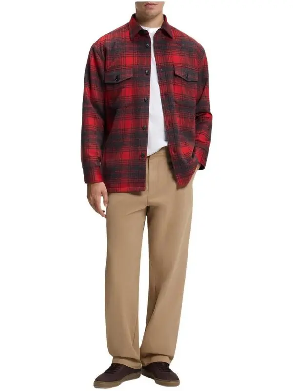 Hugo Boss Casual Trousers With Belt Loops