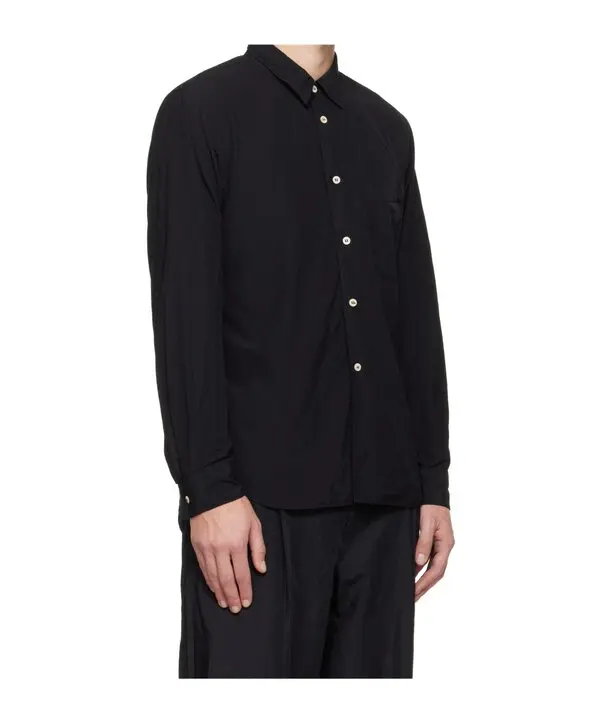 Comme Des Garçons Broad Thick Spun Garment Treated Shirt