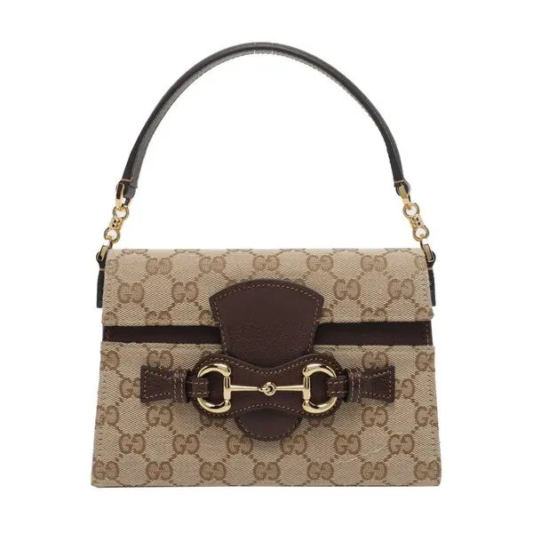 Gucci Small Horsebit Duomo Handbag - Cream