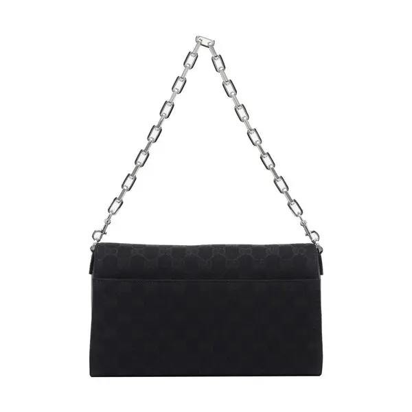 Gucci Medium Horsebit Ristretto Shoulder Bag