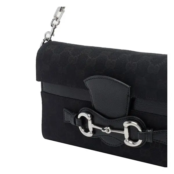 Gucci Medium Horsebit Ristretto Shoulder Bag
