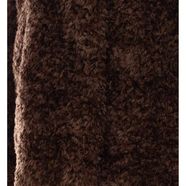 Herno Curly Effect Short Jacket - Brown