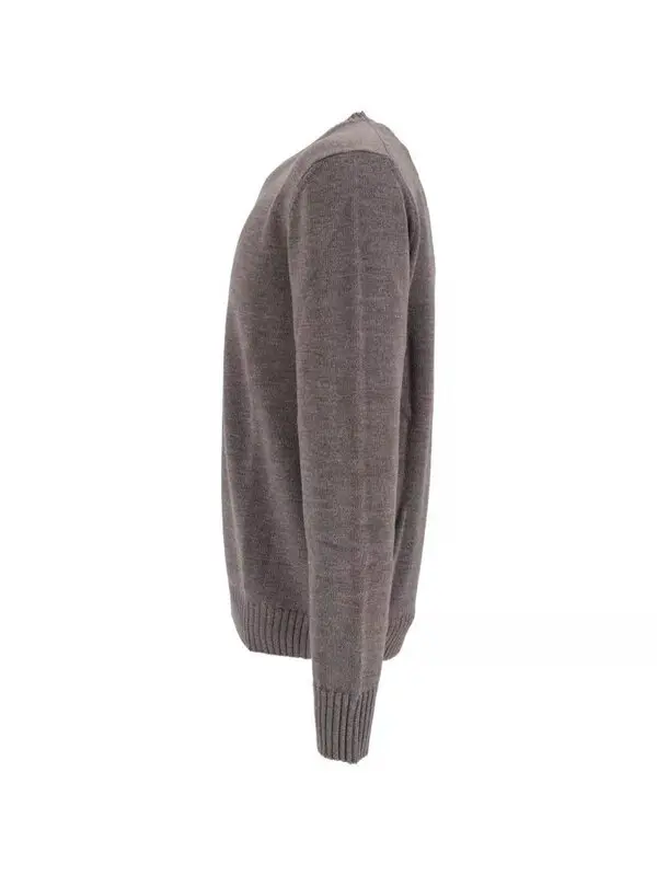 BALLANTYNE Crew-neck Merino Sweater - Brown