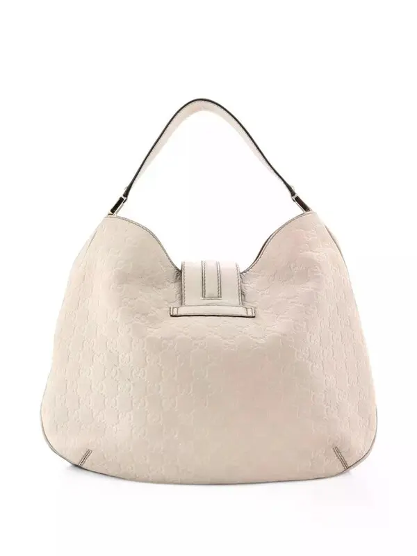 Gucci New Ladies Web Guccissima Leather Medium Hobo Bag