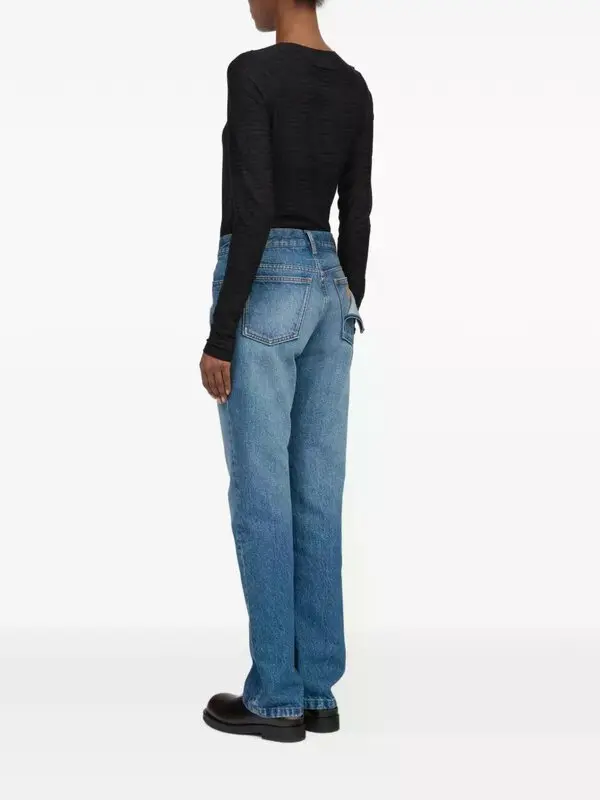 MAISON MARGIELA Double Back Pocket Denim Jeans