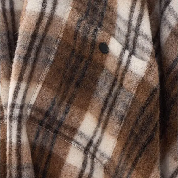 Moncler Check Cape