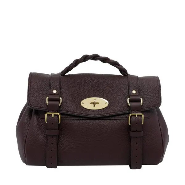Mulberry Alexa Heavy Grain Handbag - Red