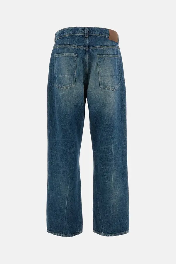 Our Legacy Pantaloni Denim Third Cut River Blue Wash