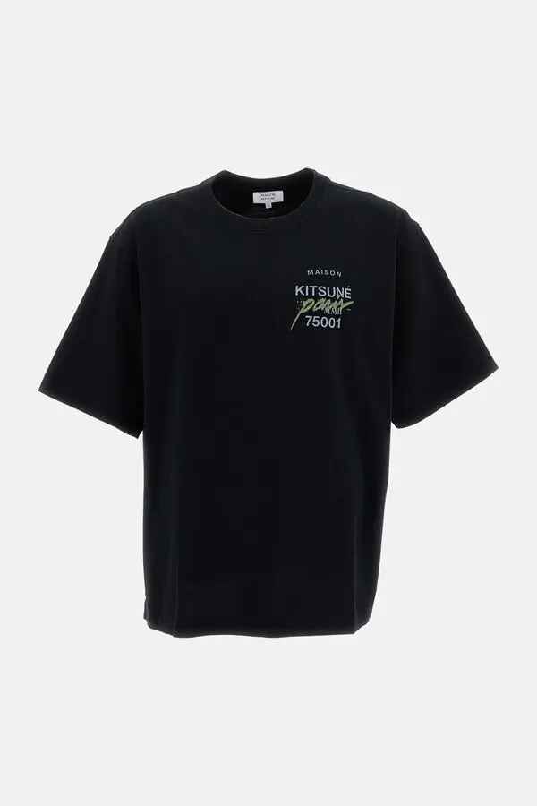 Maison Kitsuné Maglietta Oversize Con Stampa Mmii Profile Fox