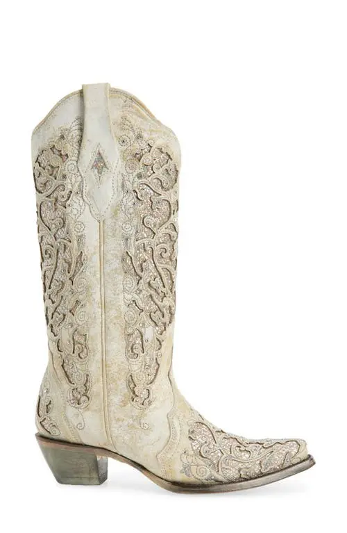 CORRAL Glitter Mid Calf Western Boot