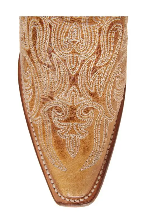 CORRAL Crackled Knee High Western Boot
