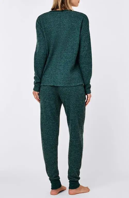 PAPINELLE Super Soft Waffle Pajama Set