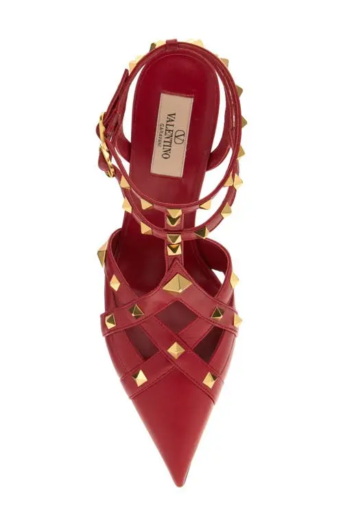 Valentino Garavani Studdy Leather Pump