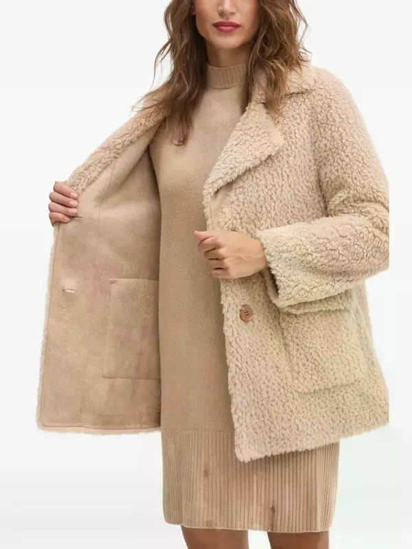 Sisley Teddy-texture Coat