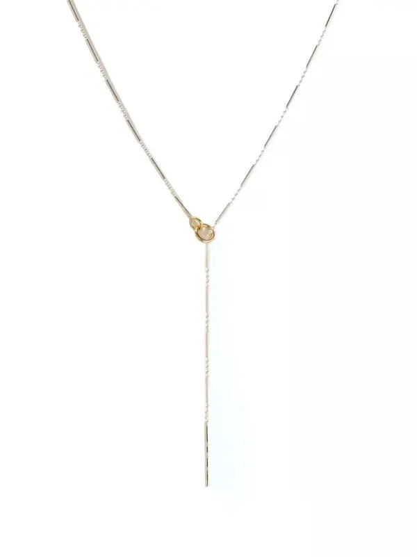 OTIUMBERG Codex Lariat Necklace - Silver