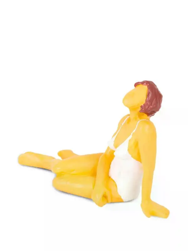 SELETTI Love Is A Verb Natalie Ornament - Yellow