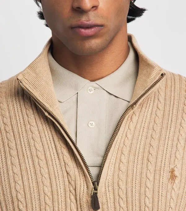 Polo Ralph Lauren Cotton Mesh Polo Shirt - Ivory