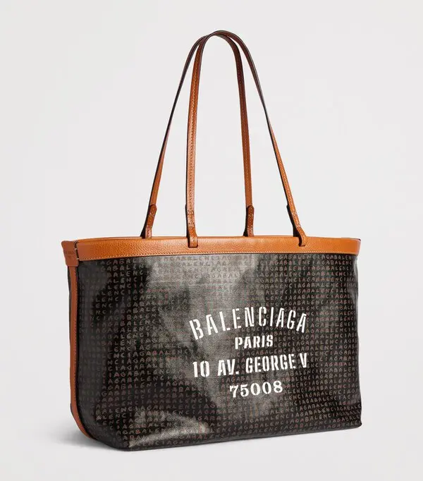 Balenciaga Medium Coated Canvas Select Tote Bag