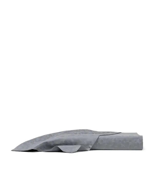 Frette Cotton-silk Avant Garde Jacquard Square Pillowcase