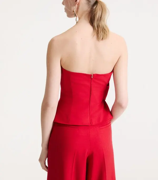 Marella Layered Bustier Top