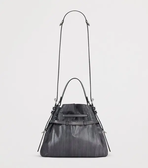 Givenchy Small Leather Voyou Bucket Bag