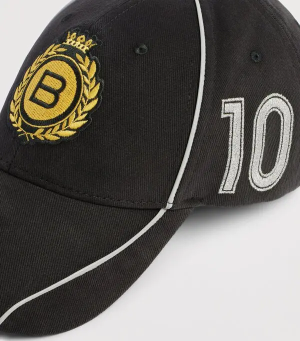Balenciaga Cotton Crest Football Cap