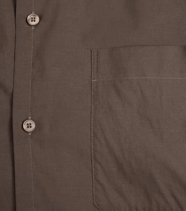 LEMAIRE Cotton-silk Shirt