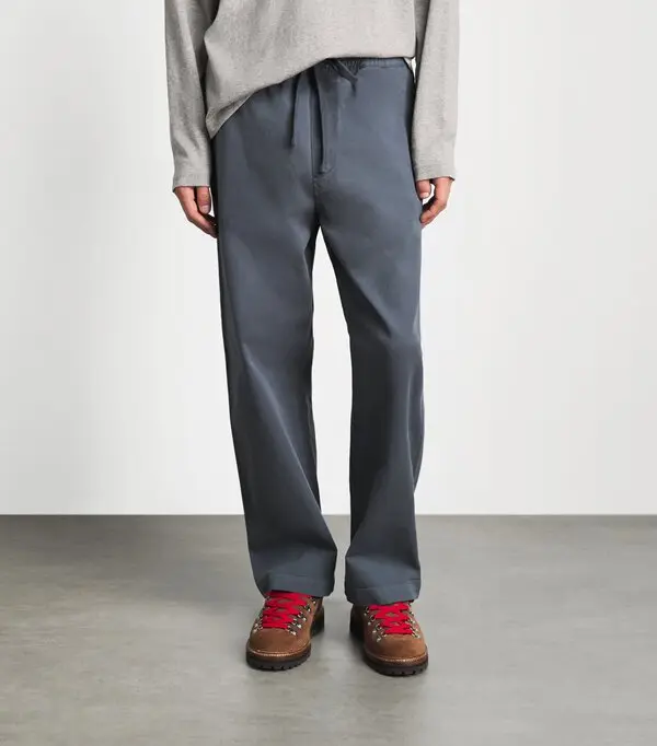 Carhartt Work In Progress Stretch-cotton Drawstring Floyde Trousers