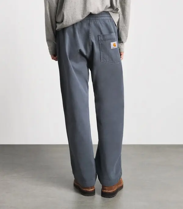 Carhartt Work In Progress Stretch-cotton Drawstring Floyde Trousers