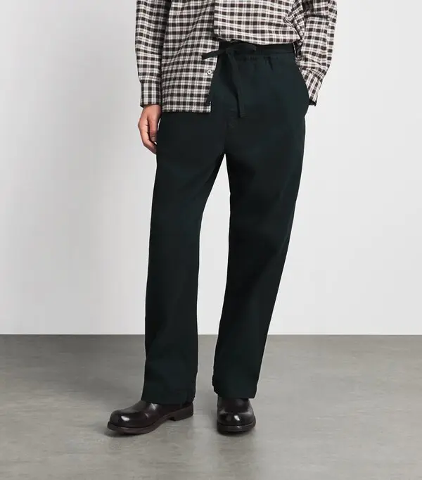 Carhartt Work In Progress Stretch-cotton Drawstring Floyde Trousers