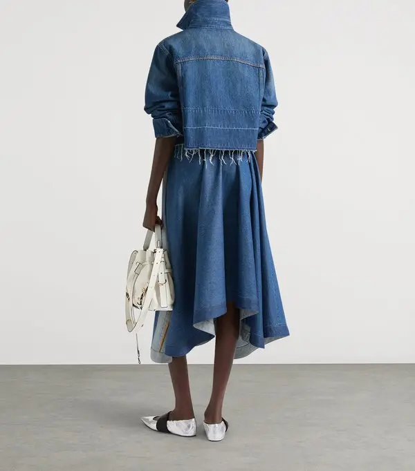 Givenchy Frayed Denim Shirt