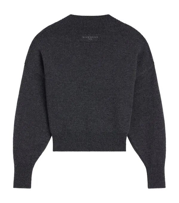 Givenchy Wool Square-neck Sweater