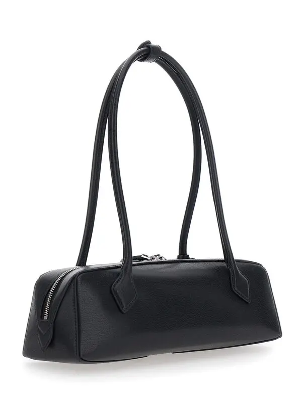 Alaïa Shoulder Bag Teckel In Leather And Black Color For - Multicolor