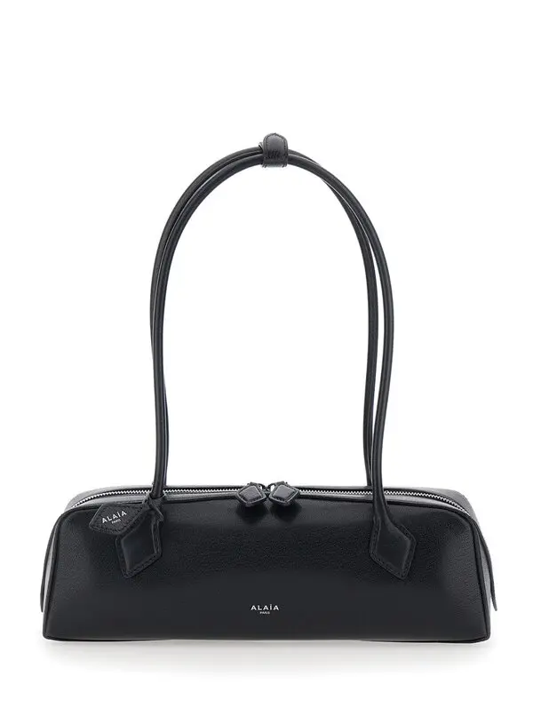 Alaïa Shoulder Bag Teckel In Leather And Black Color For - Multicolor