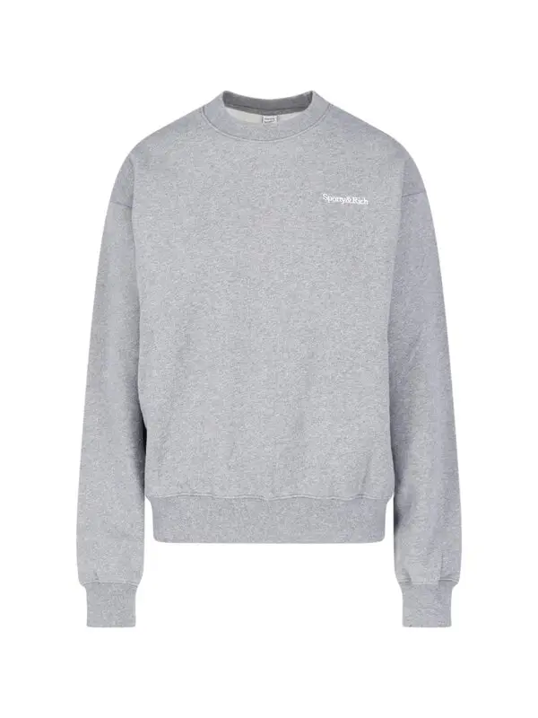 Sporty & Rich Sweatshirt With Logo