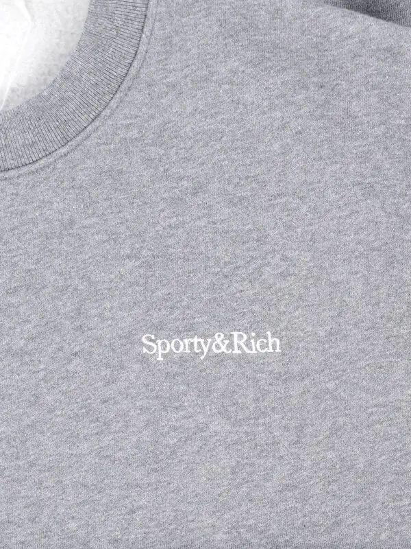 Sporty & Rich Sweatshirt With Logo