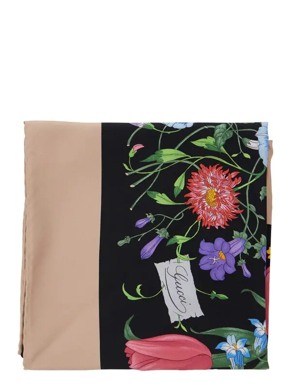 Gucci Flora Red Twill - Multicolor