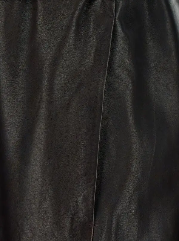 ROTATE BY BIRGER CHRISTENSEN Brown Fabric Coat